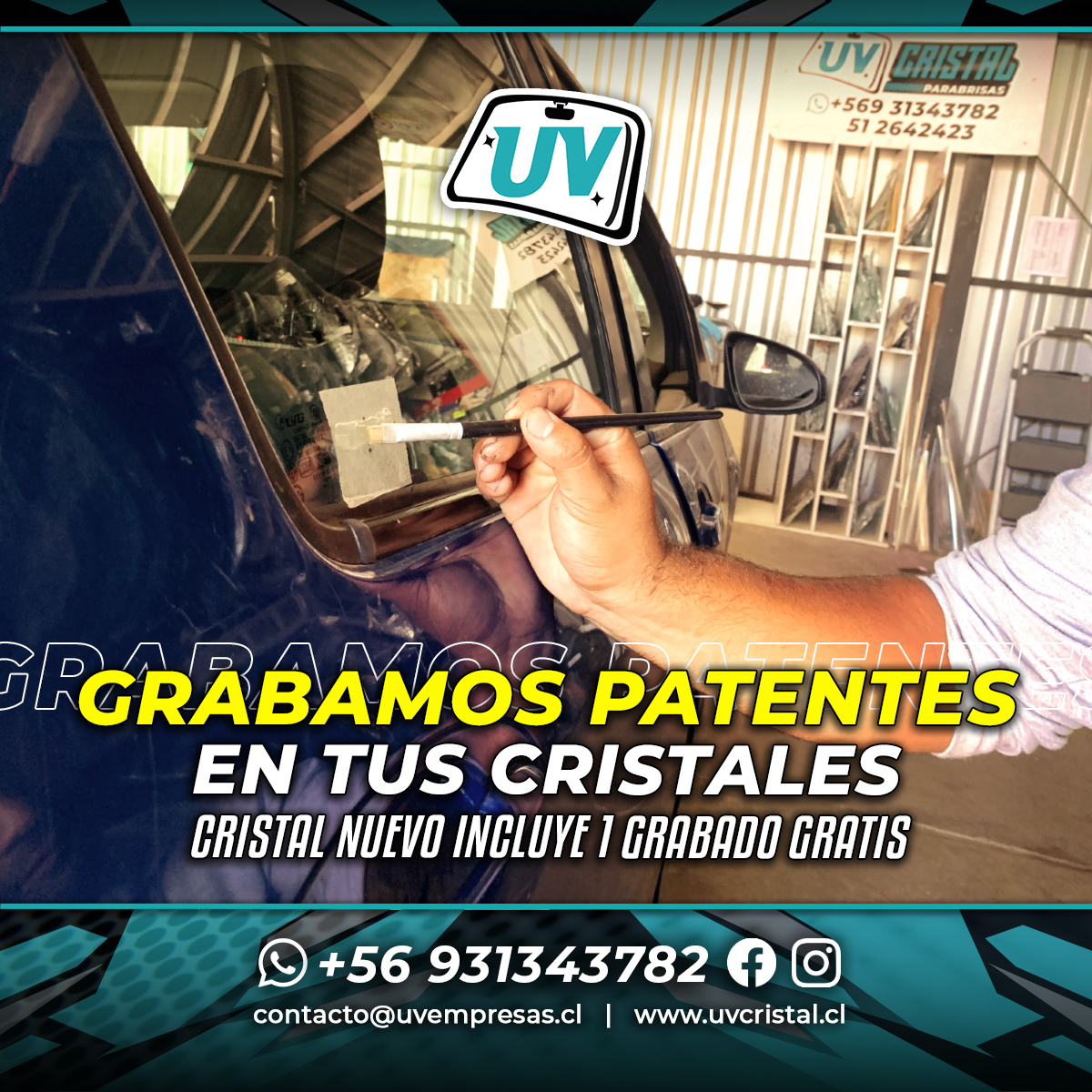 Parabrisas UVCristal La Serena Coquimbo